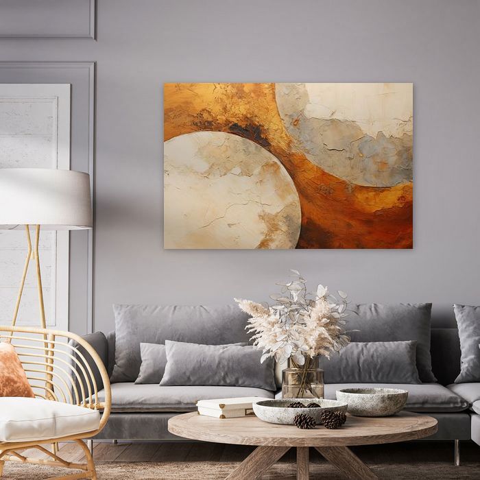 Abstract cirkel - Sfeer aan de Muur